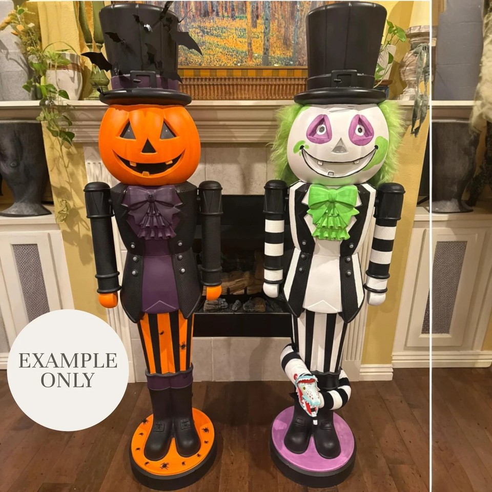 6 ft DIY Animated Giant Pumpkin Nutcracker Halloween Way To Celebrate ...