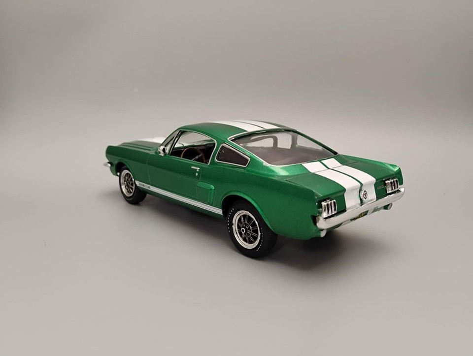 AMT Model Kit '66 Shelby Mustang 350GT Build Stock/Custom/Racing 1:25 ...