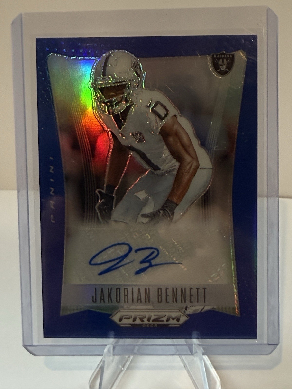 Jakorian Bennett 2024 Prizm Deca #S-JBT Signatures - Blue /49 Price Guide - Sports Card Investor