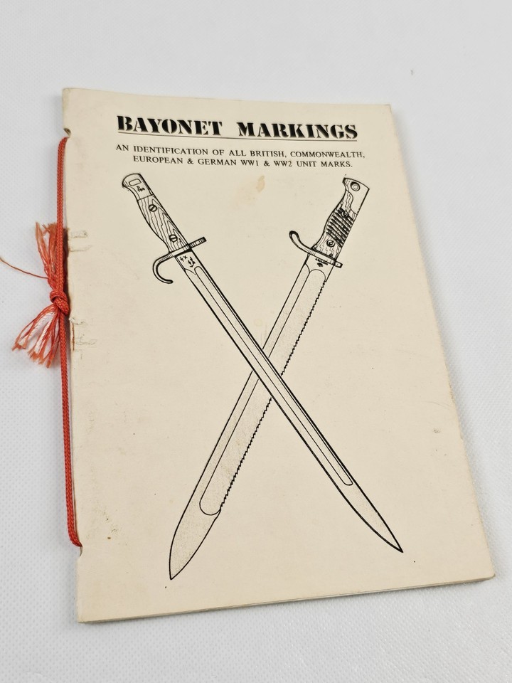 British & German WW1 WW2 Unit Bayonet Markings Identification Guide ...