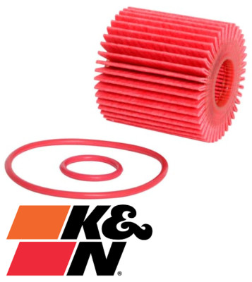 K&N HIGH FLOW CARTRIDGE OIL FILTER FOR LEXUS RX300 AGL20R 8AR-FTS 2.0L ...