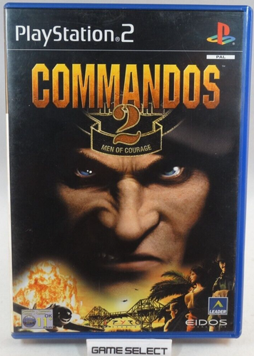 Commandos 2 Men of Courage sony PS2 PLAYSTATION 2 Pal - Original ...