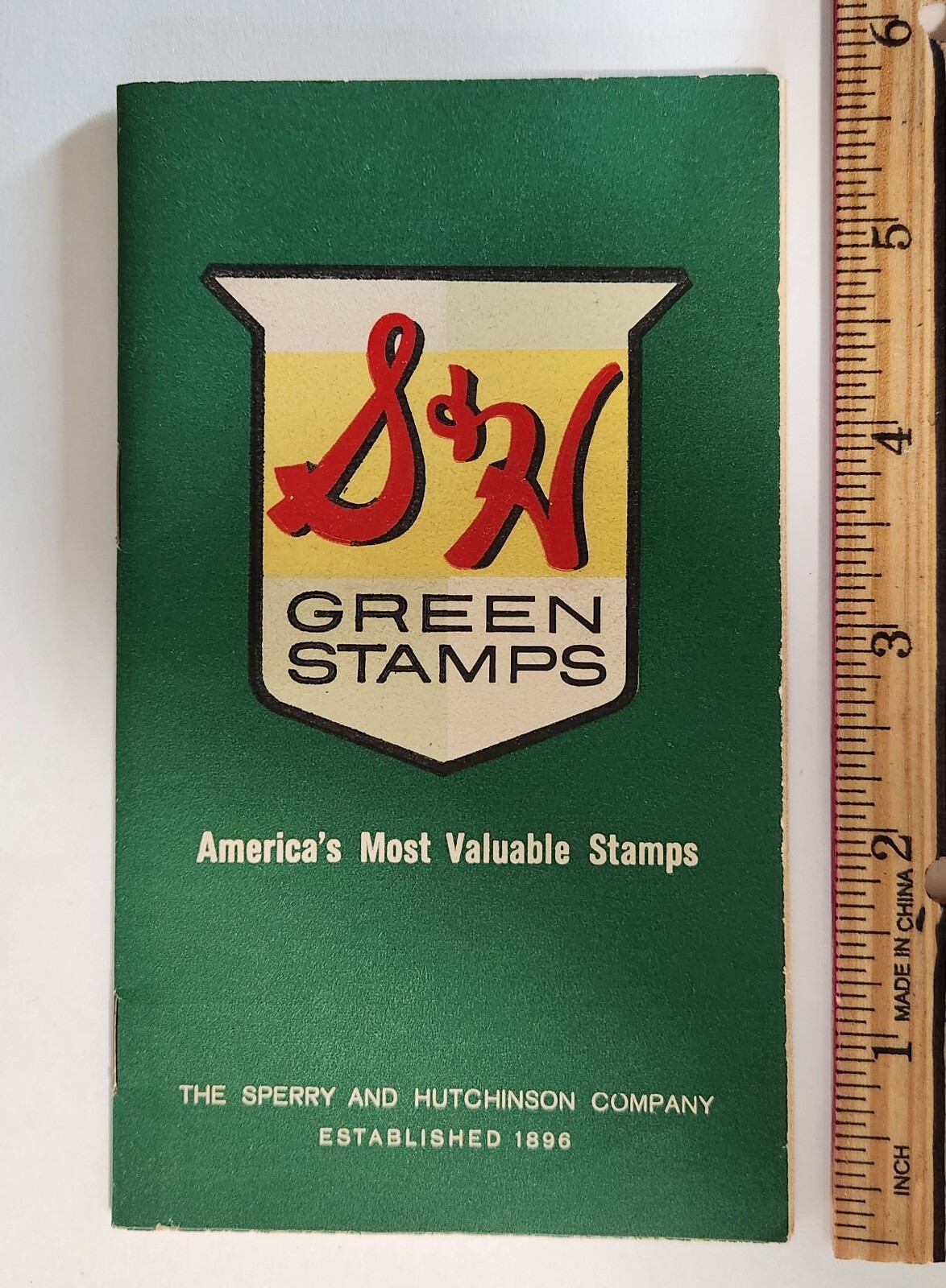 Vintage 1962 Sperry & Hutchinson - S&H Green Stamp book - Unused Great ...