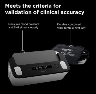 OMRON - Complete Wireless Upper Arm Blood Pressure Monitor + EKG ...