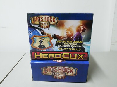 BioShock Infinite HeroClix Counter Display With 24 Factory Sealed Packs ...
