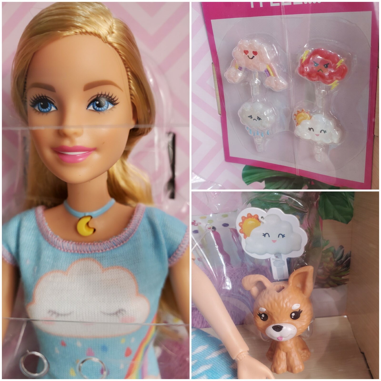 NEW Lot Two(2) Barbie's Dolls Relax with Made to Move & Breathe with me ...