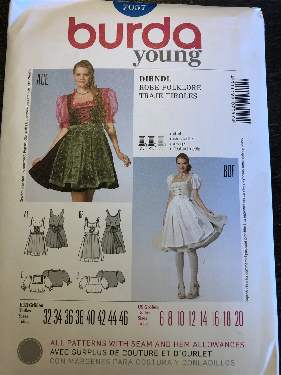 Dirndl Dress Pattern