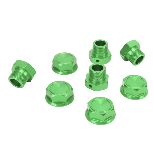 4pcs RC Wheel Hex Hubs Set Professional Aluminium Alloy Dustproof RC ...