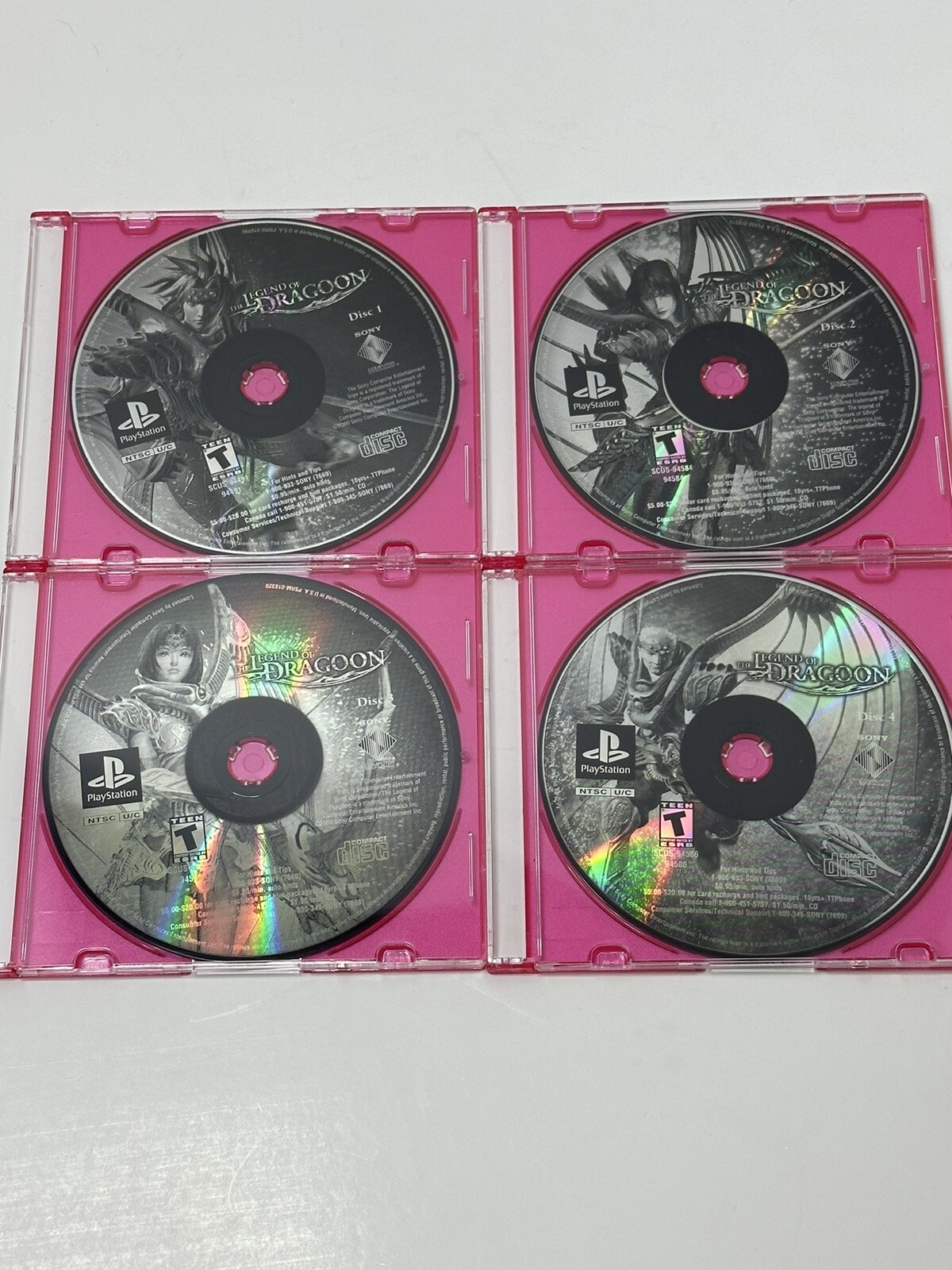 The Legend of Dragoon (PlayStation 1, 2000) Discs Only 711719449126| eBay