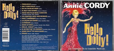 CD 14 TITRES ANNIE CORDY HELLO DOLLY LES CHANSONS DE LA COMEDIE MUSICALE 1998 | eBay