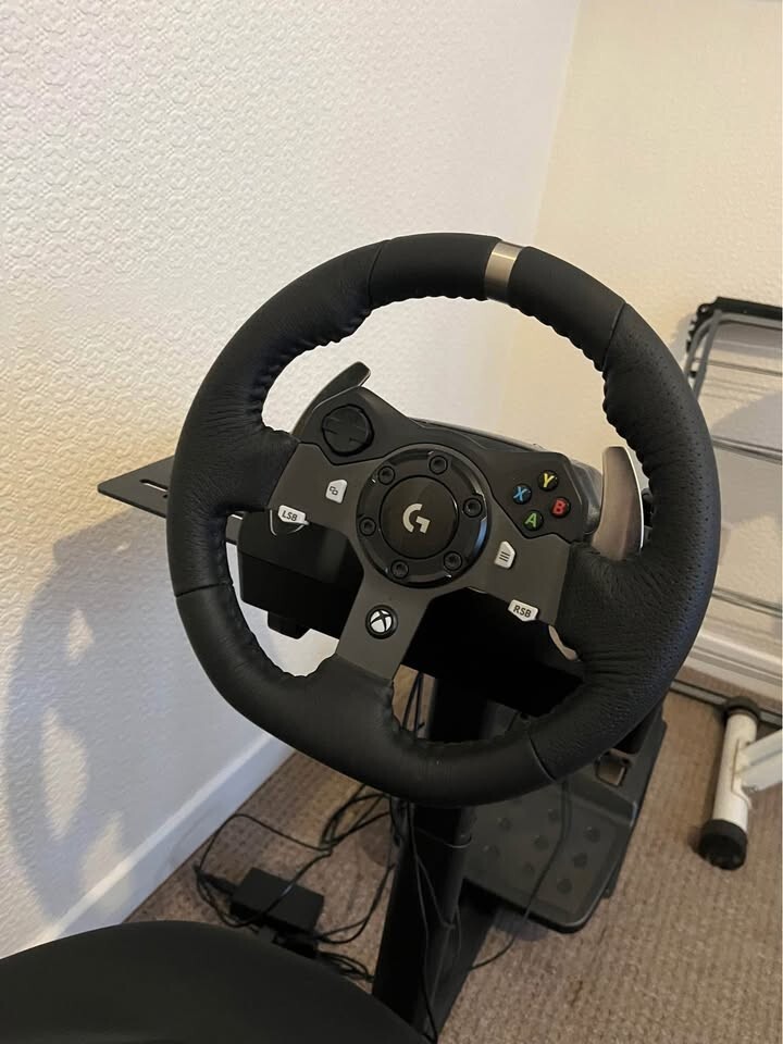 LOGITECH G920 Racing Wheel with Pedals and ASTRO A10 ADX Firebase 23 Racing Sim | eBay UK