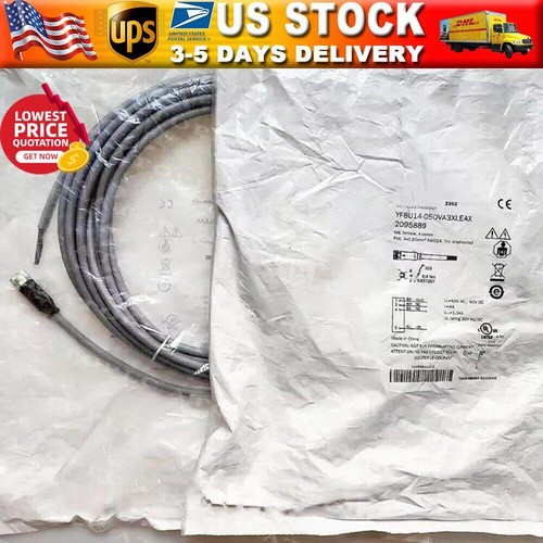 NEW SICK YF8U14-050VA3XLEAX 2095889 YF8U14050VA3XLEAX Sensor Actuator ...