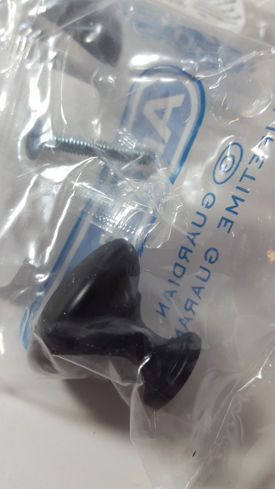 (4) Amerock Guardian Flat Black Knobs BP53005-FB Brand New Sealed | eBay