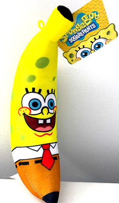 Spongebob Squarepants BANANA Plush Toy 9 inch NWT. Soft | eBay