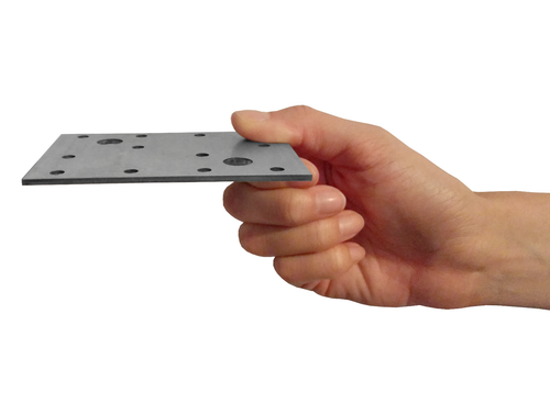 Heavy Duty Flat Metal Connecting Joining Plate Wood Timber Galvanised ...