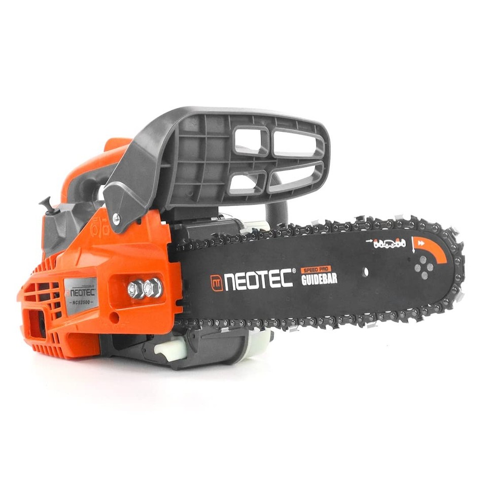 12'' Top Handle Gas Chainsaw,2-Stroke 25.4cc Portable Chain Saws for ...
