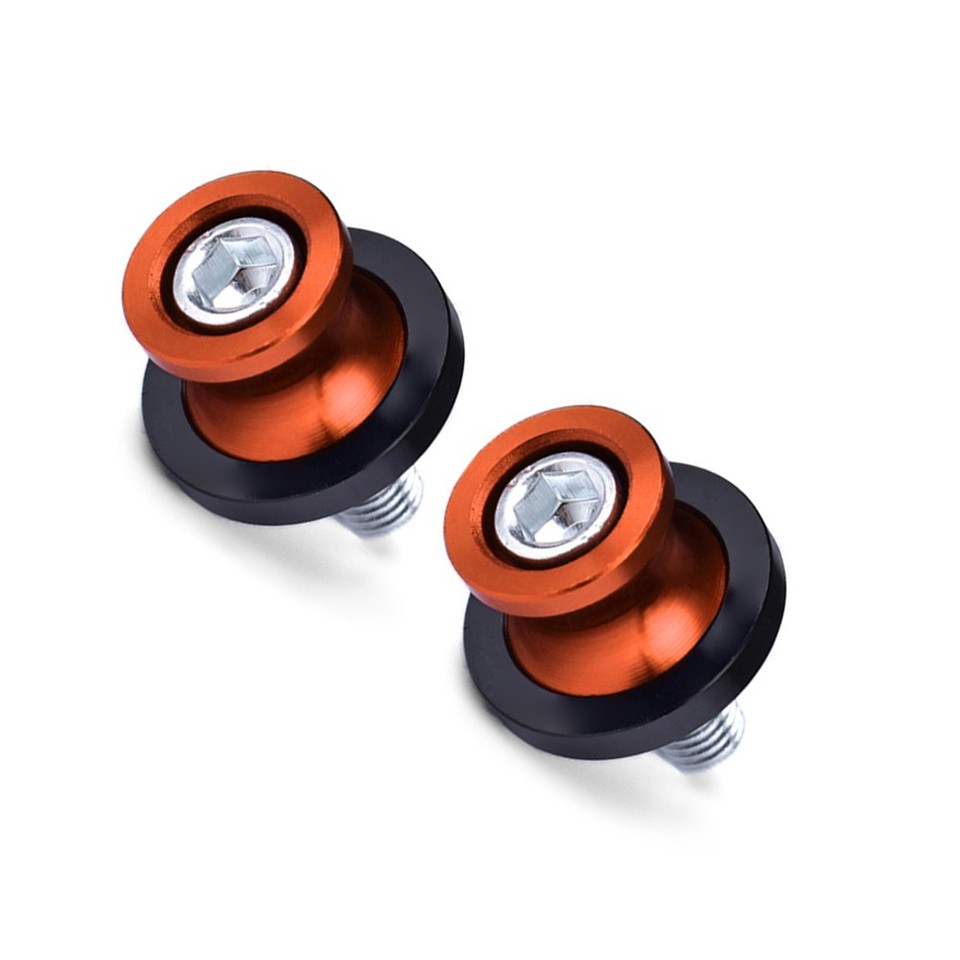 For HONDA CBR 600 900 1000 RR Pair Swingarm Spools Slider Stand Screw ...