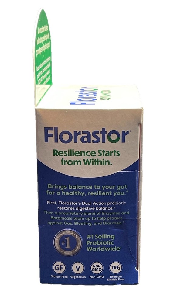 Florastor Advanced Gas & Bloat 30 Capsules Each Exp 06/2026 Lot of 3 | eBay
