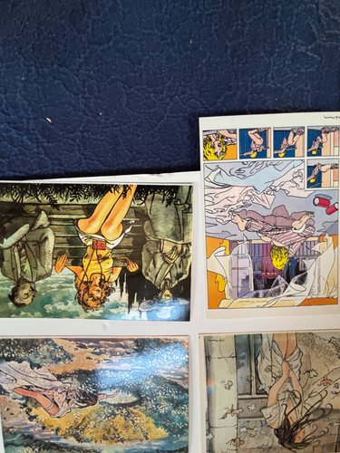 Milo Manara Le declic Adult Erotic Art Postcards Portfoliio Vintage NOS ...