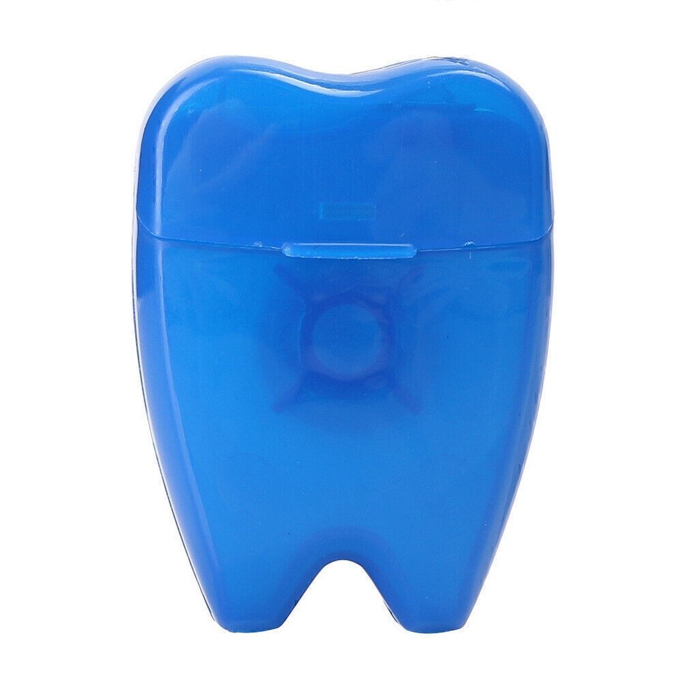 Teeth-Shaped Key Chain Type Flat-Line Portable Dental Floss Gum ...