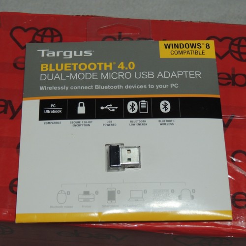 Targus Bluetooth 4.0 Dual-Mode Micro-USB Adapter - ACB10US1 | New in ...