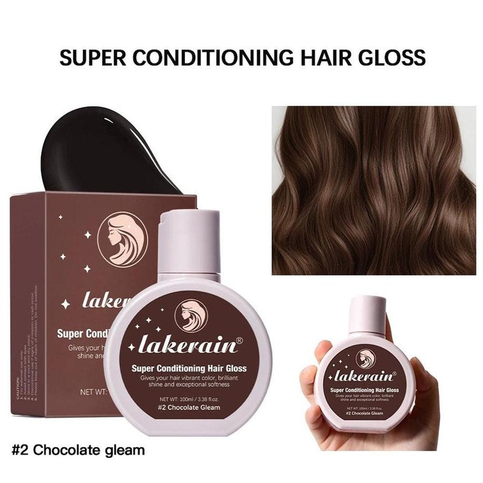 Hair Glaze Super Gloss Color Conditioning Hair Gloss Highlights Hair ...