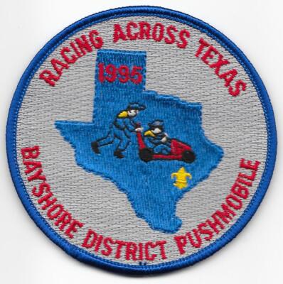 1995 Racing Across Texas Pushmobile Bayshore District Boy Scouts of ...