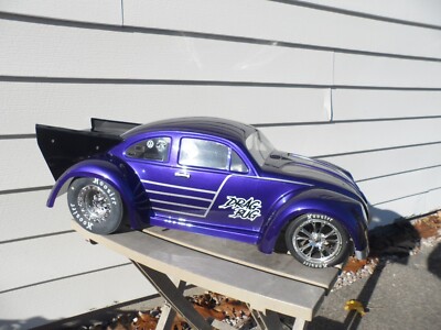 CUSTOM PAINTED RC BODY PROLINE VOLKSWAGEN "DRAG BUG" FOR THE NO PREP ...