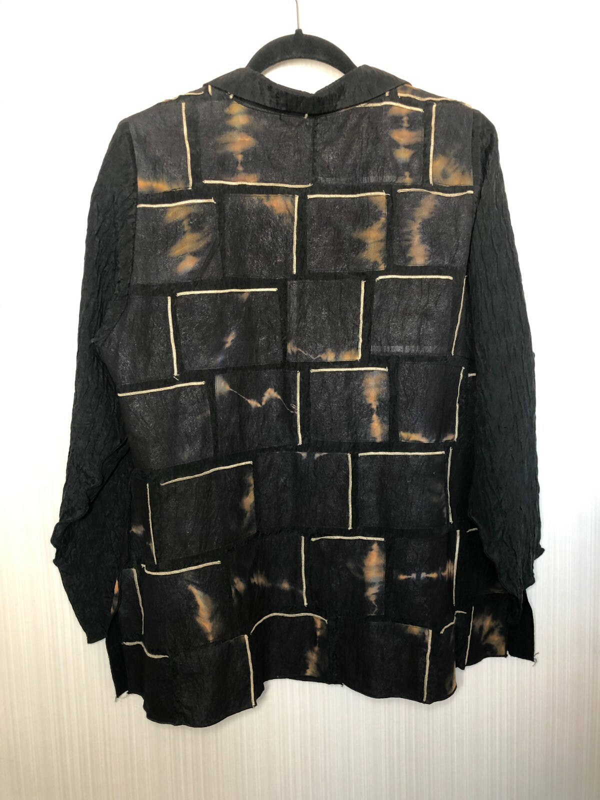 DEBORAH CROSS Fiber Artist Limited Edition Art to Wear Woven Jacket One ...