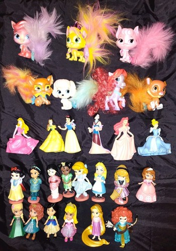 27 Disney Animators Collection Mini Princess Figures 3” Toddler Doll ...
