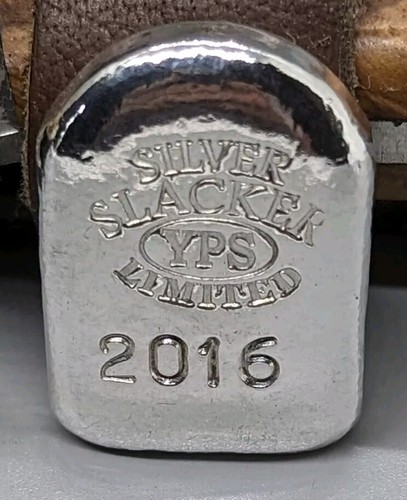 2016 Yeager's Poured Silver Slacker 1 Oz Silver Bar! .999 Fine! Only ...