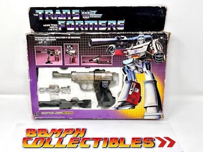 MINT RARE NO YEAR 100% COMPLETE Pre Rub Transformers G1 MEGATRON ...