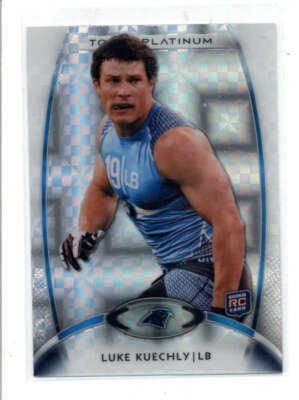 LUKE KUECHLY 2012 TOPPS PLATINUM XFRACTOR #137 ROOKIE RC AH4650 | eBay
