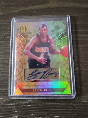 2010-11 Gold Standard - JALEN ROSE Autograph - BULLS #d/299 | eBay