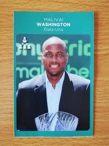 MALIVAI WASHINGTON, RARE TENNIS ROOKIE CARD (FANCH29) | eBay