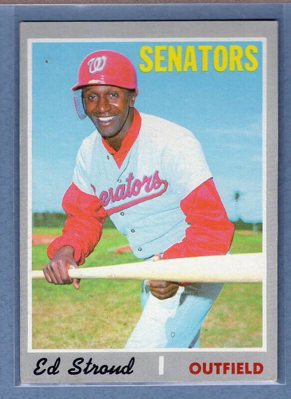 1970 Topps #506 Ed Stroud EX GO695 | eBay