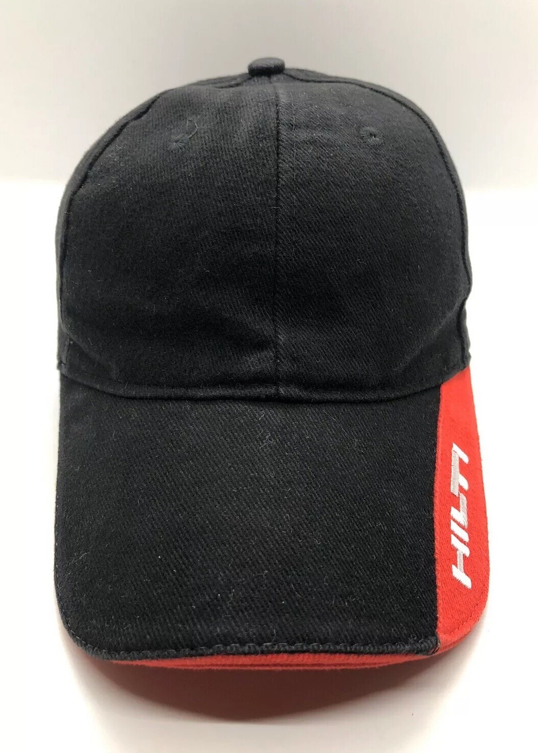 Hilti Tools Cap Hat Adult Adjustable Black Red 100% Cotton | eBay