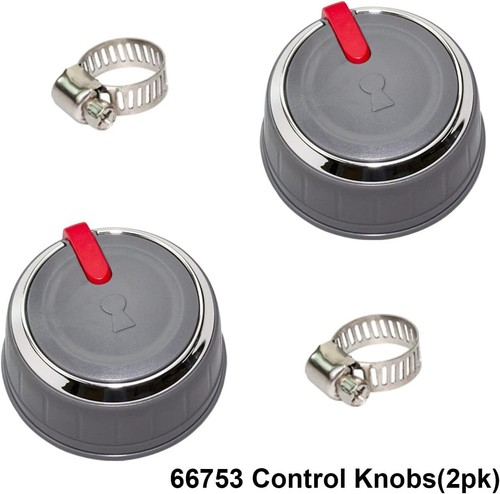 Weber 66754 Grill Control Knob Kit with 2 Knobs for Genesis II LX ...