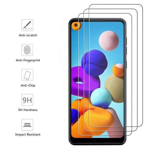 3 Pcs Film For Samsung Galaxy A42 M51 A21S A11 A21 A51 Tempered Glass ...