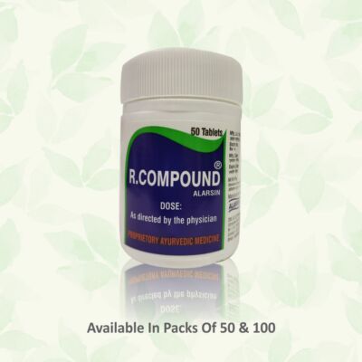 Alarsin R Compound 50/100 Tablets Ayurveda Herbal Product | eBay