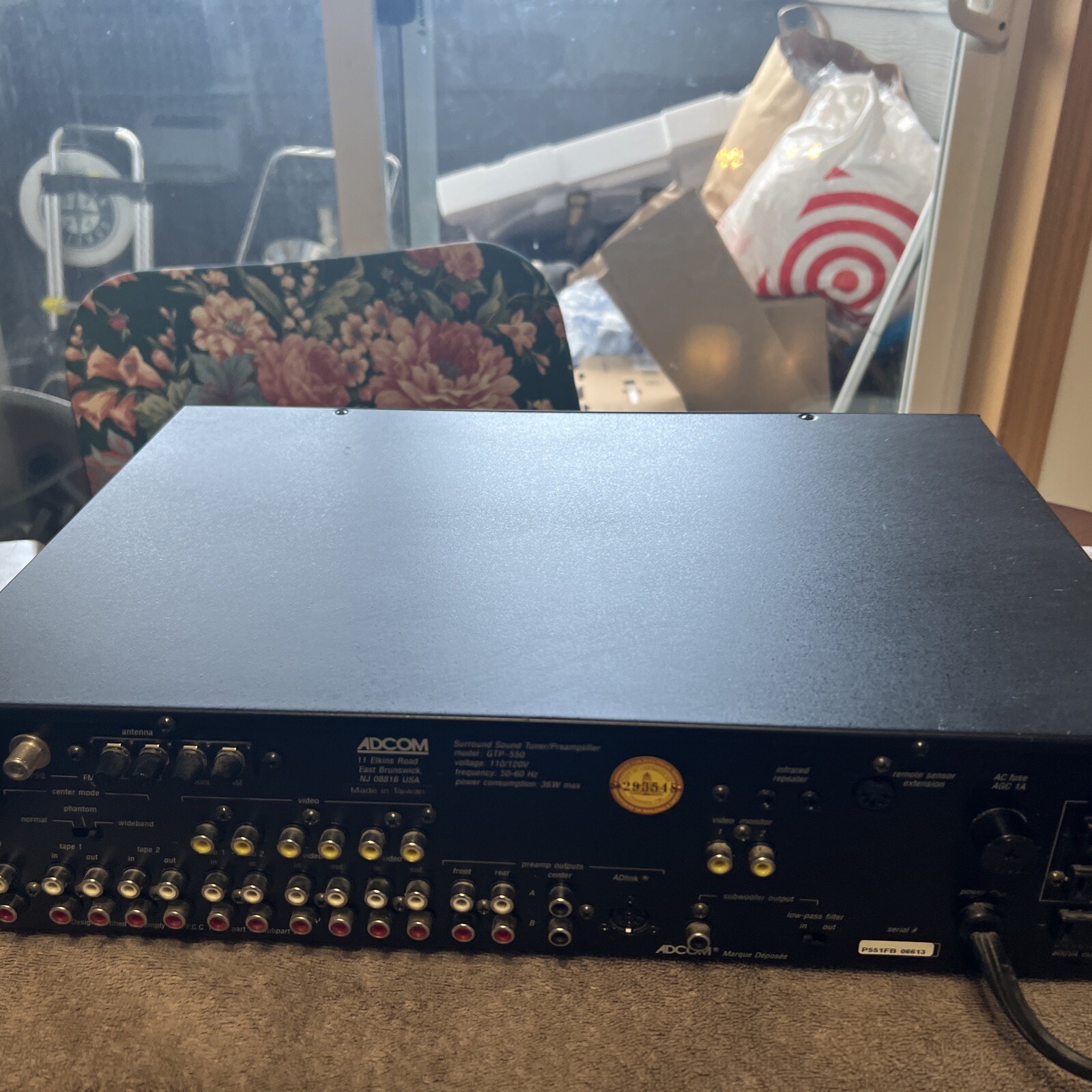Adcom GTP-550 5 Channel Pre-Amp/Processor Amplifier | eBay