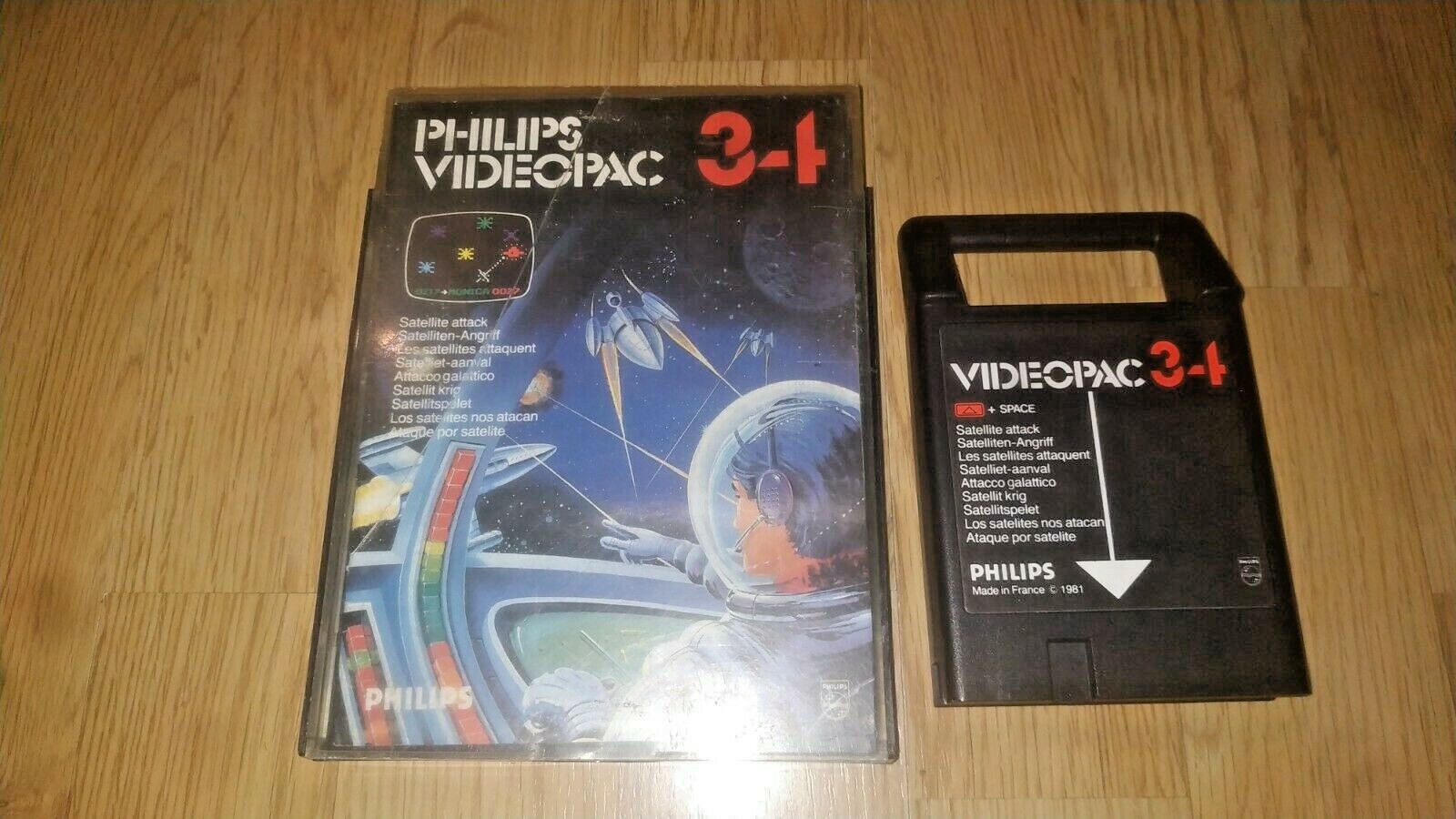 PHILIPS VIDEOPAC G7000 GAMES - MAGNAVOX ODYSSEY 2 - CHOOSE WHICHEVER ...