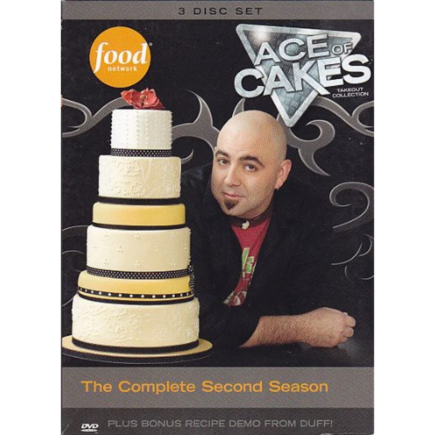 Ace Of Cakes: The Complete 2nd Season (DVD, 2007, 3-Disc Set) NEW ...