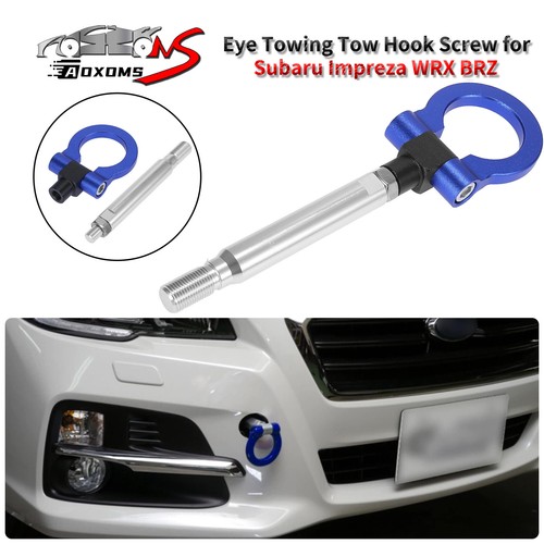 JDM Track Racing Tow Hook Trailer For 2013-2022 Subaru WRX STI BRZ ...