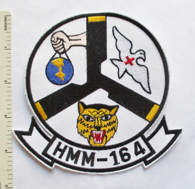 US MARINE CORPS HMM-164 HELICOPTER SQUADRON PATCH USMC | eBay
