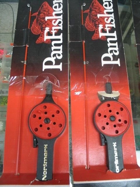 4 NEW Vintage Normark Panfisher TEHO1 26" Ice Rod Combos | eBay