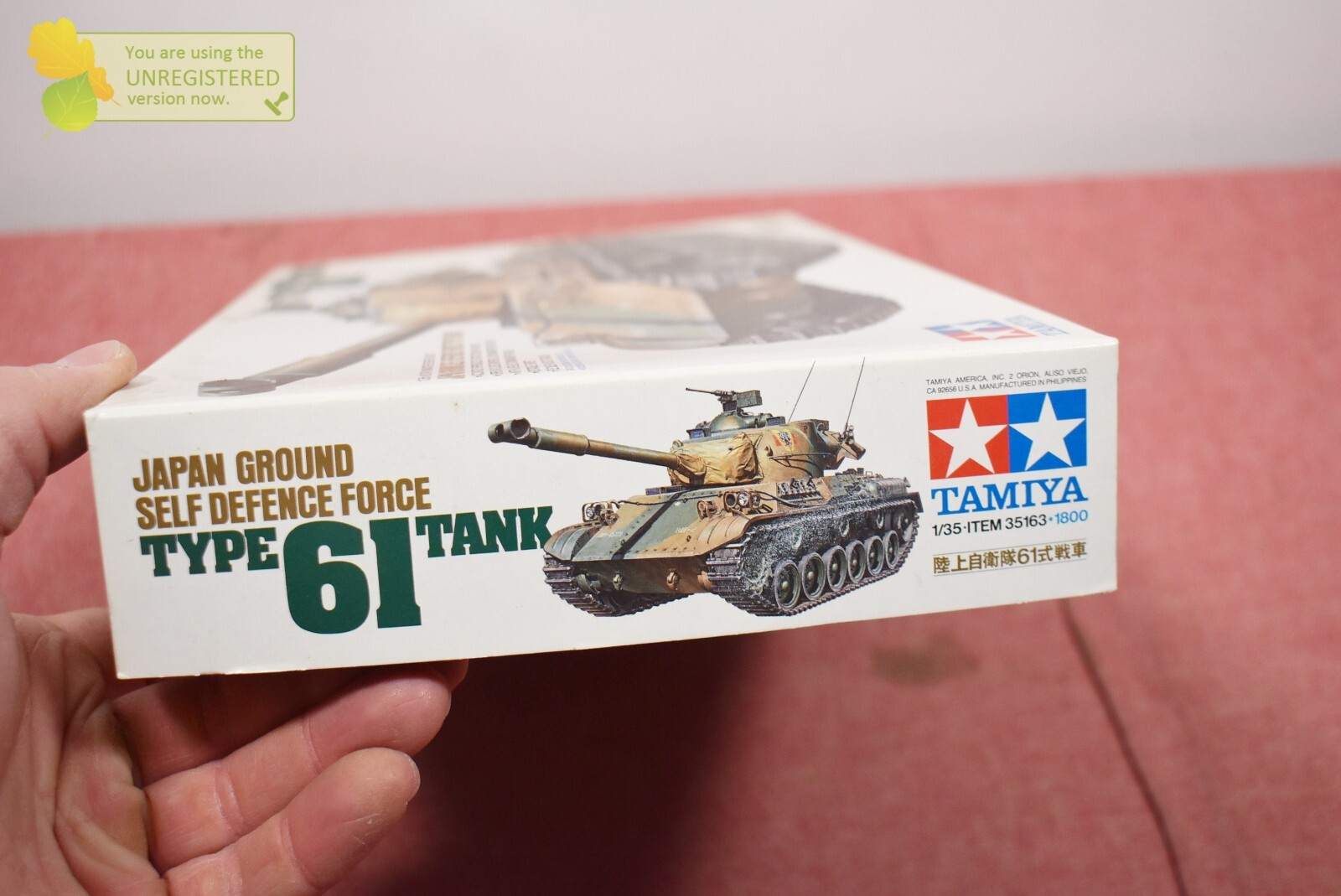 Tamiya Japan Ground Self-Defense Force Type 61 Tank Model 1/35 (Package ...