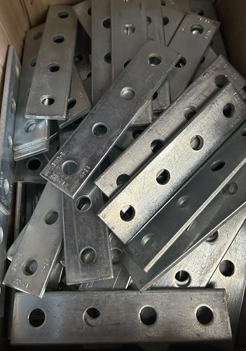 B Line B341ZN, Large Lot of 108, 4hole Splice Plate | eBay