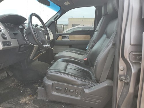 FORD F150 PICKUP 2011-2014 LEFT FRONT SEAT BENCH 40/20/40 BLACK 1744157 ...