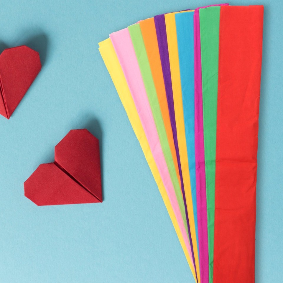 2 Pack Chinese Style Flower Wrapping Paper Colorful Folding Papers ...